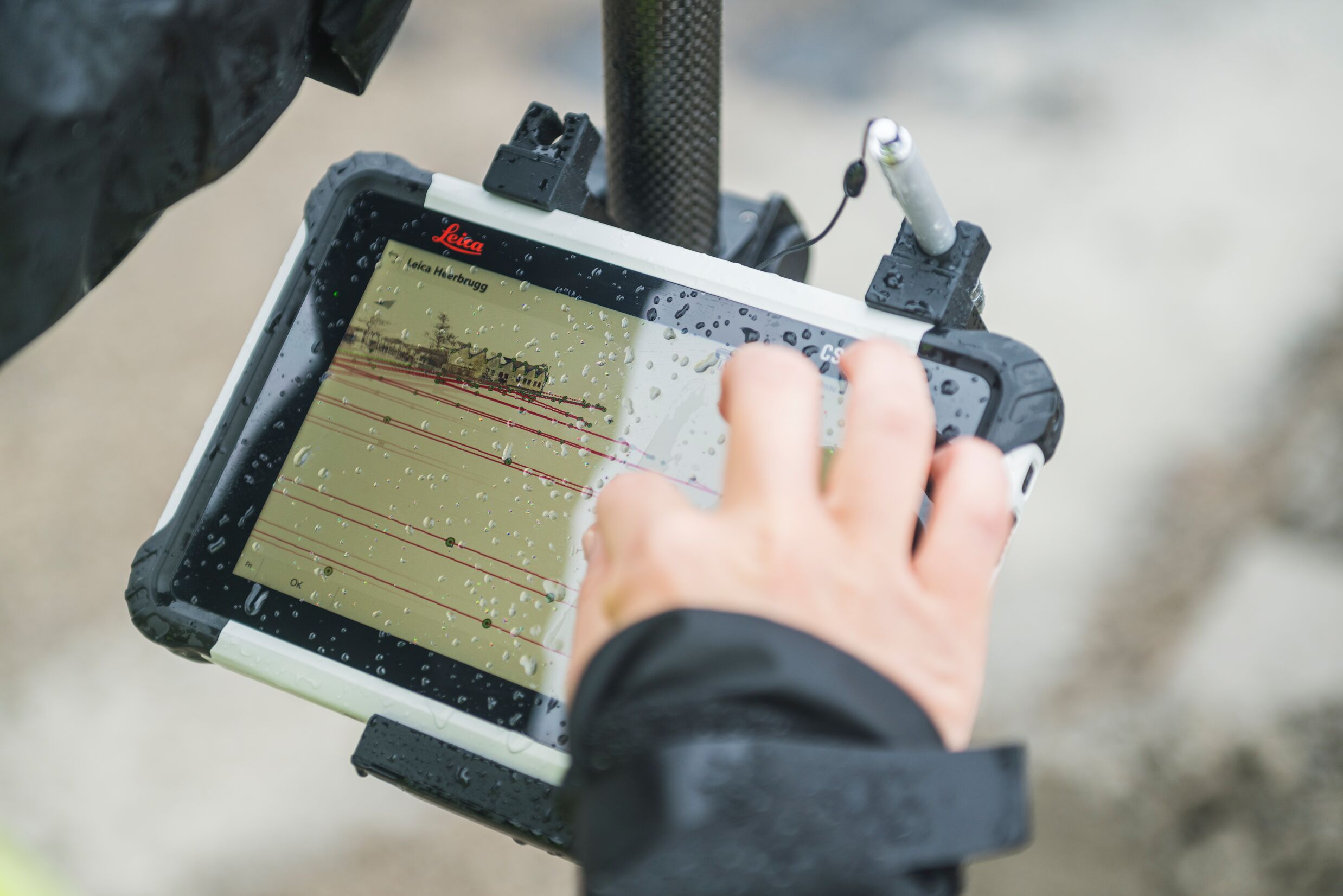 Leica GS05 - Antenne GNSS